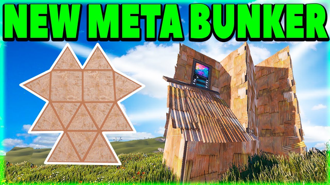 ''The STRONGEST'' - Solo/Duo/Trio BUNKER BASE DESIGN 2022 / RUST BASE ...