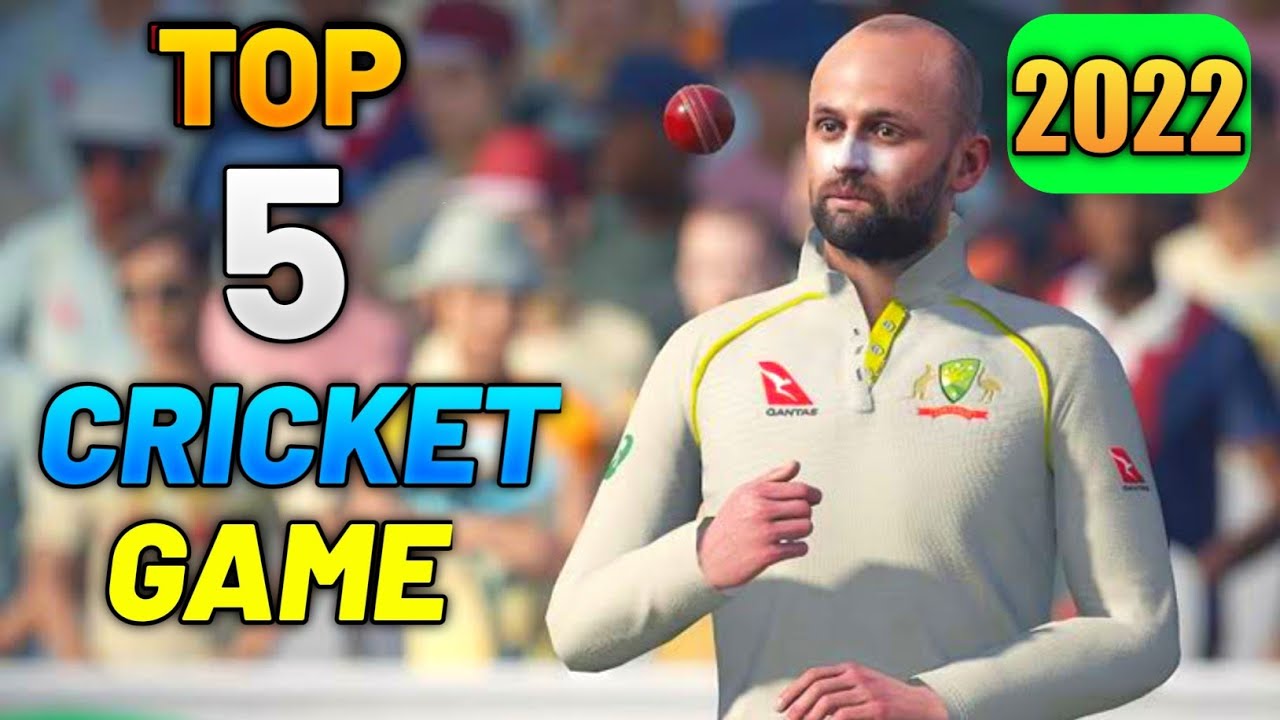 TOP 5 BEST CRICKET GAME 🔥HD GRAPHICS||Realistic gameplay/high quality ...