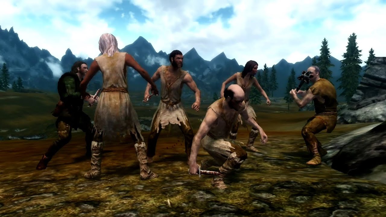 Skyrim Battles - RETRO - The/All Skyrim Beggars [Free-For-All ...