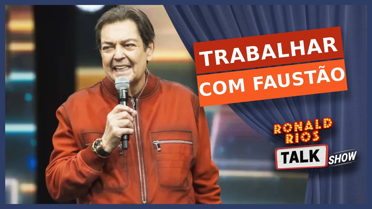 Ronald Rios Apresenta: Como é trabalhar com o Faustão! - YouTube