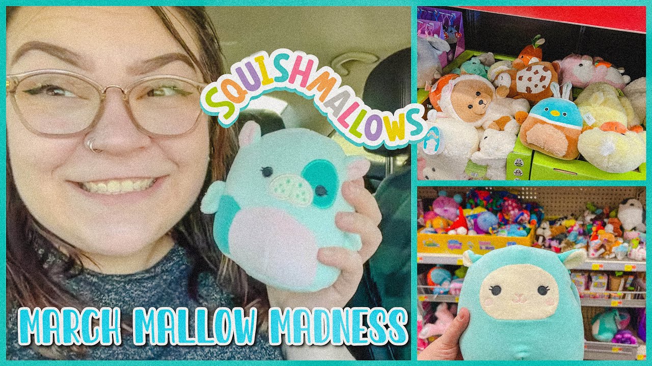 MARCH SQUISHMALLOW HUNTING! || March-Mallow Madness - YouTube