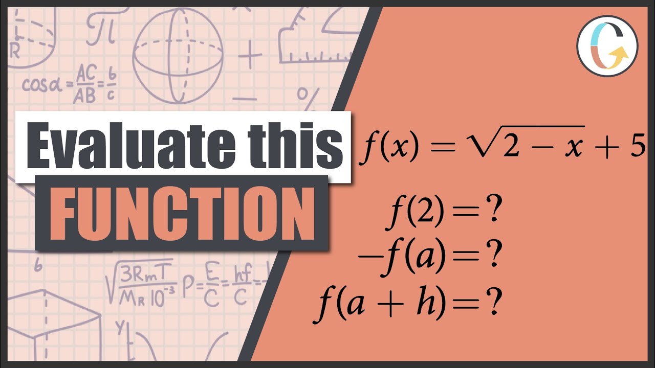 How To Evaluate The Function F x Sqrt 2 X 5 At The Indicated