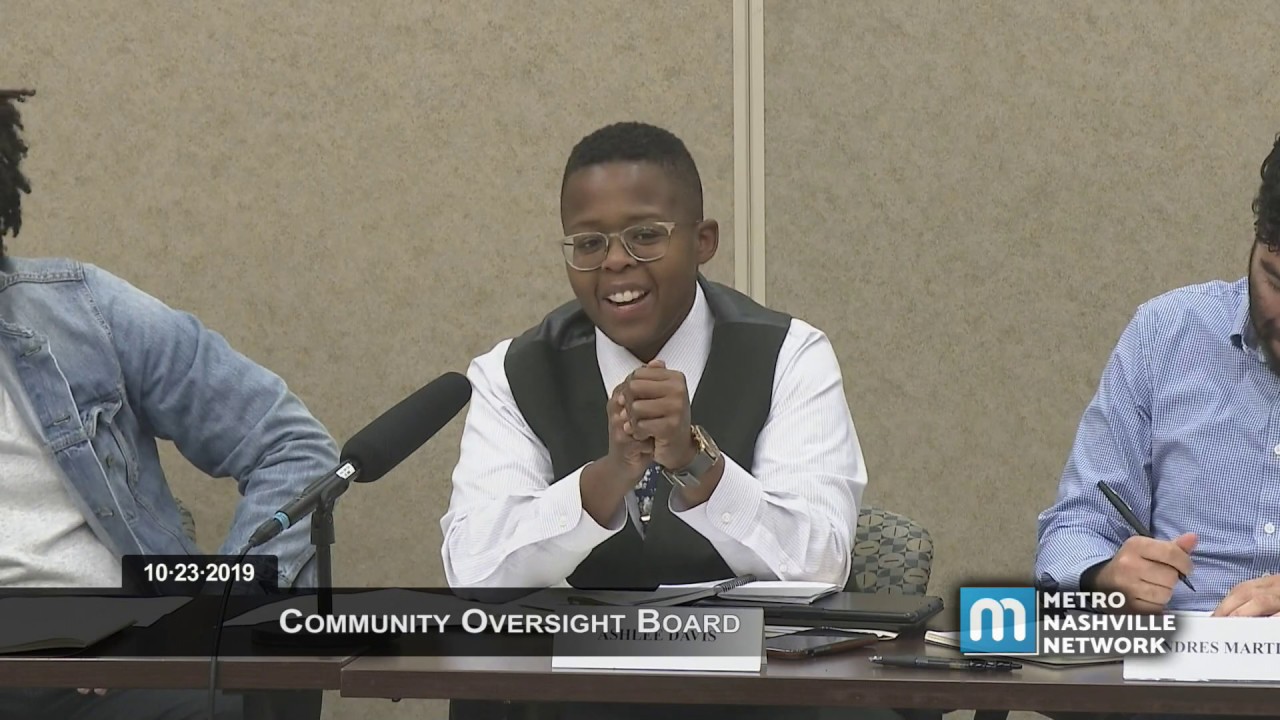 10/23/19 Community Oversight Board - YouTube