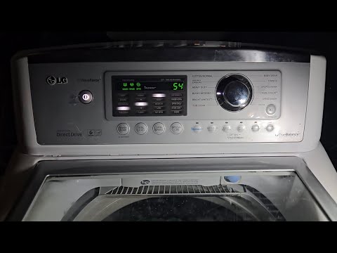 LG WT5070CW - Bulky/Bedding Cycle [REMAKE] - YouTube