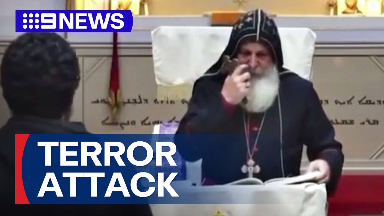 Street riots unfold after Sydney church attack | 9 News Australia - YouTube