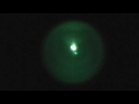Night Vision Blooming of Airliner. - YouTube