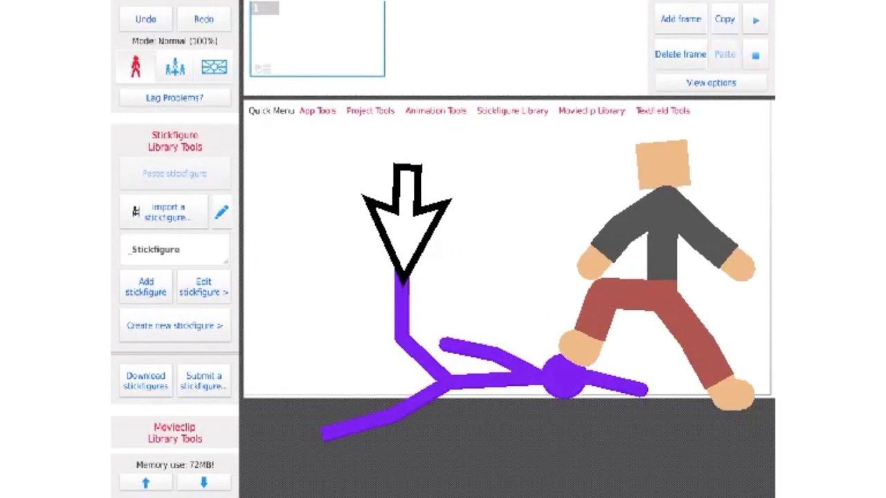 Animator vs stick figure episode two - YouTube