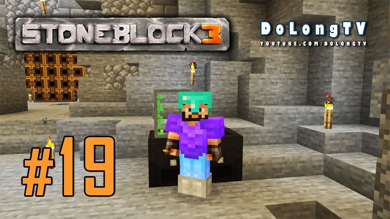 Gà Khoáng Sản Lên Sàn - FTB StoneBlock 3 | 19 - YouTube