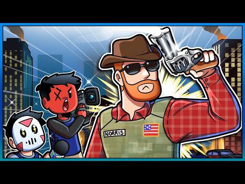 WHAT IS CHUCK NORRIS DOING IN PARIS DURING AN ALIEN INVASION???