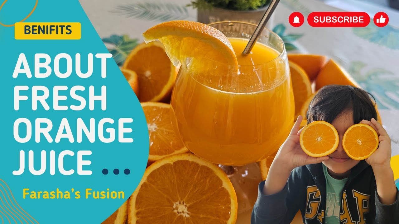 How to make orange juice to prevent Flue in winter | Amazing Benefits ...