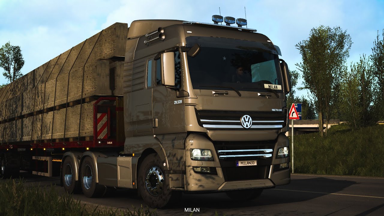 Volkswagen Meteor - Euro Truck Simulator 2 Mod - YouTube