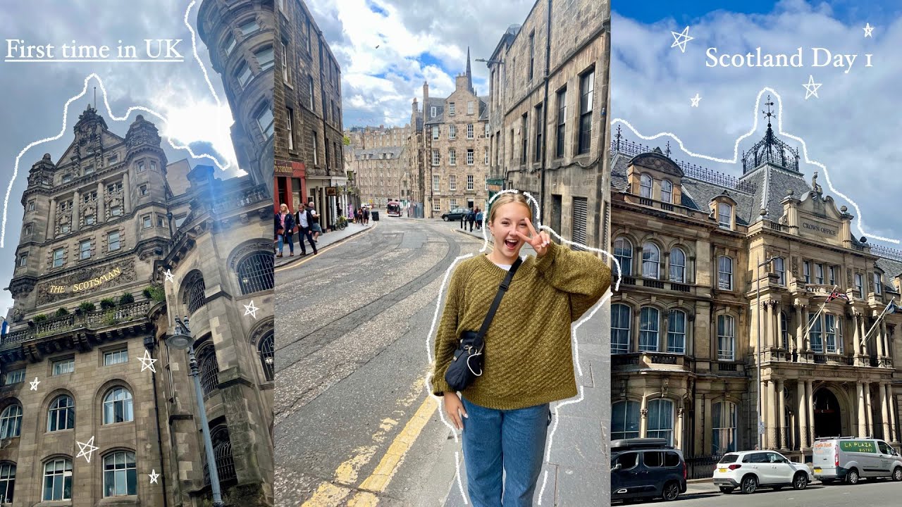 American's First Time in UK : Scotland Day 1 | Kings Cross to Edinburgh ...