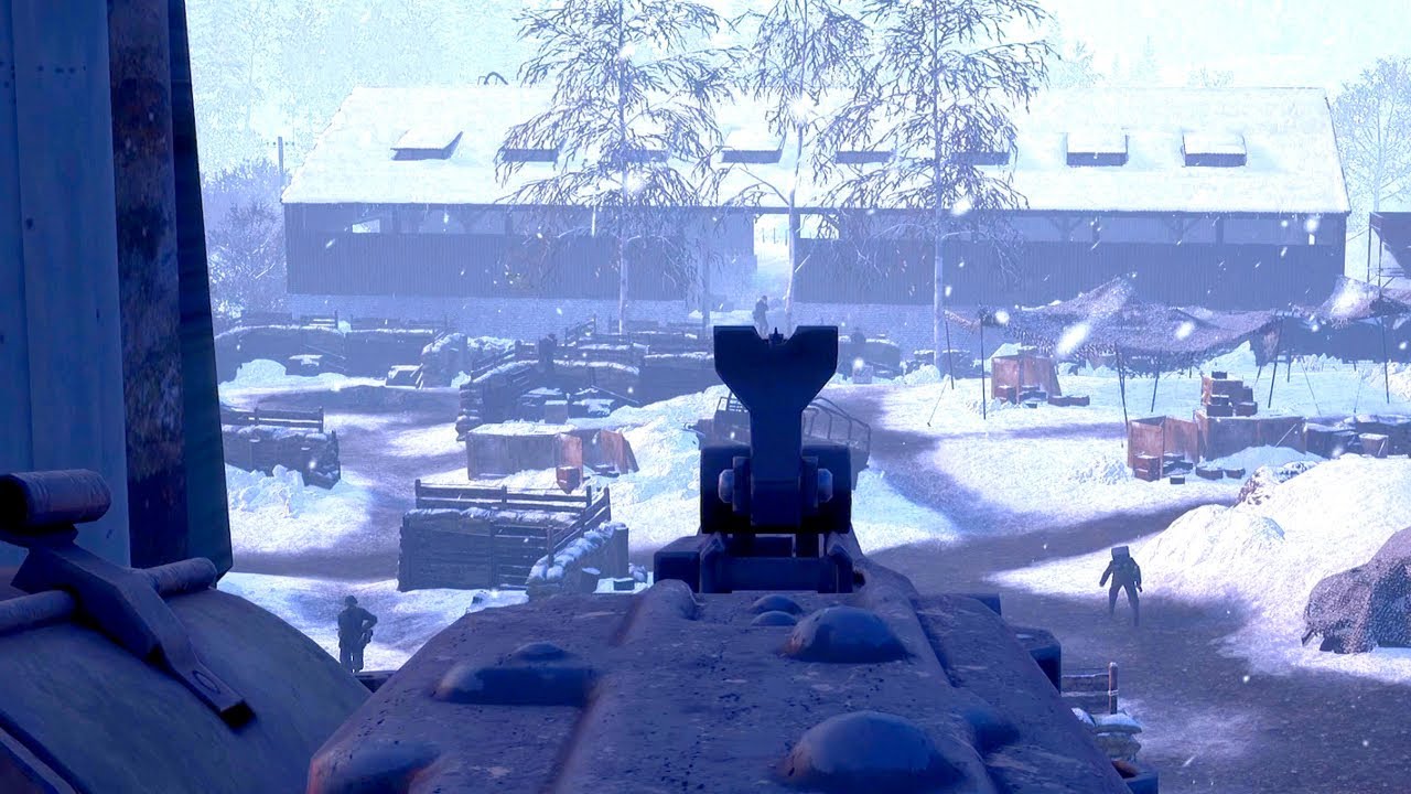 Hell Let Loose - MG42 DEFENDS ELSENBORN RIDGE - YouTube