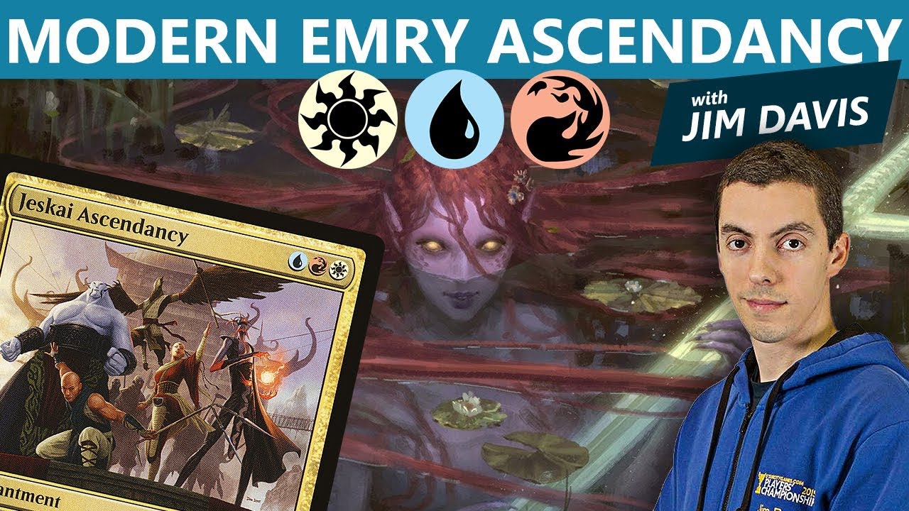 MTG: Modern Emry Ascendancy with Jim Davis - YouTube