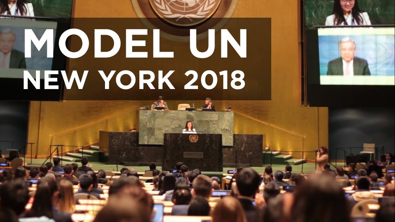 Модель ООН в Нью Йорке 2018 / Model UN New York 2018. IPROGROUP - YouTube