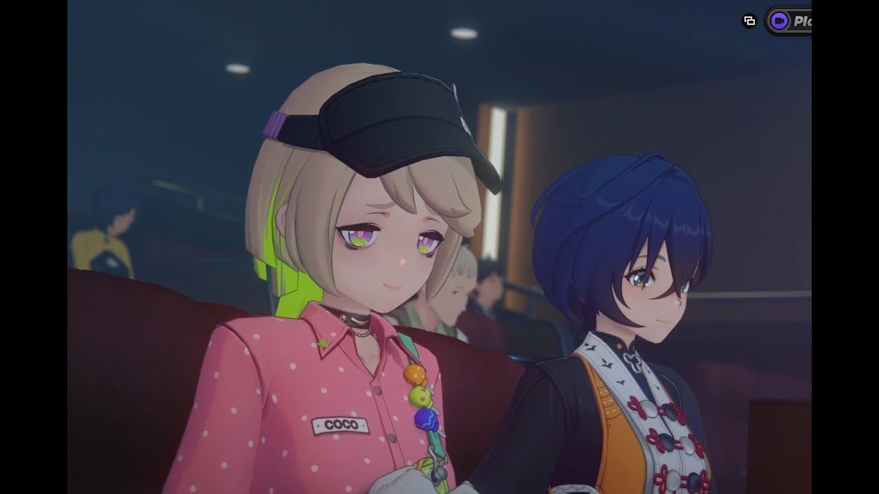 Try to convince Coco to drink water. Zenless Zone Zero 2.0 ...