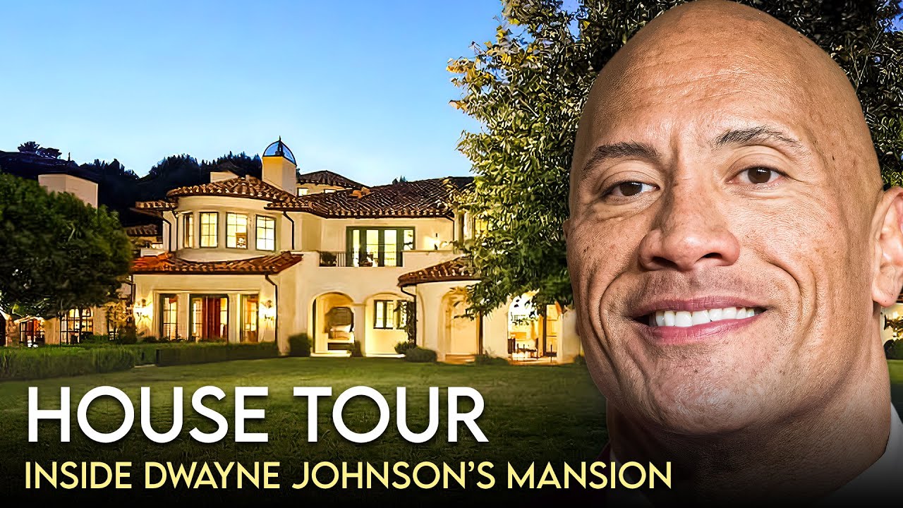 Dwayne Johnson | House Tour | $30 Million Beverly Hills Mansion & More ...