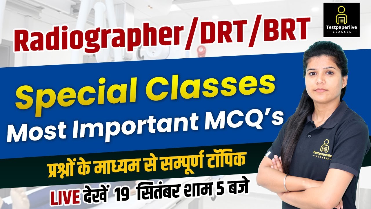 Radiographer & Radiation Technologist (DRT/ BRT) Class-24 Radiographer ...