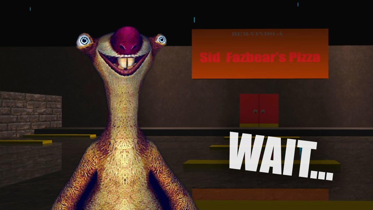 ICE AGE.EXE | One Night At Sid's Remake HORROR GAME REACTION - YouTube