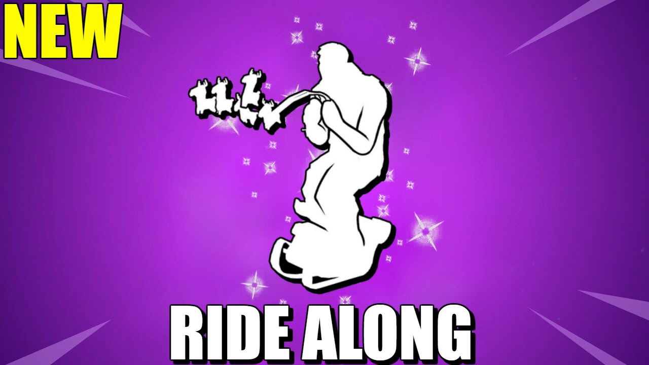 FORTNITE RIDE ALONG EMOTE 1 HOUR - YouTube