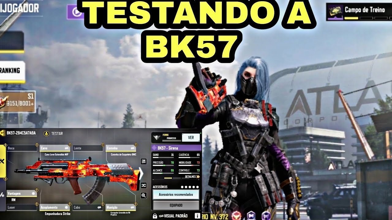 TESTANDO A BK57 - CALL OF DUTY MOBILE - YouTube
