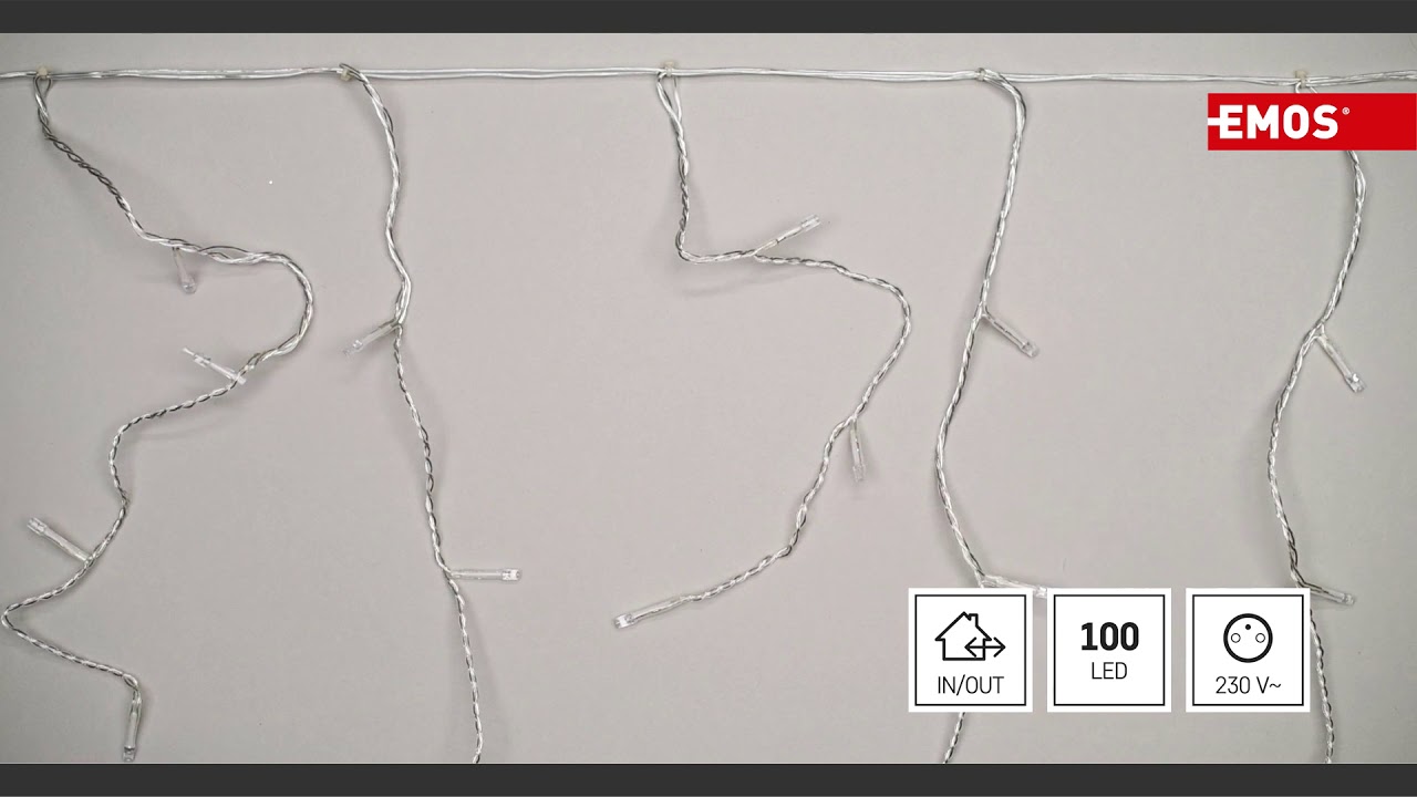 LED spojovací rampouchy, pulzující červená a vintage – standard connect ...