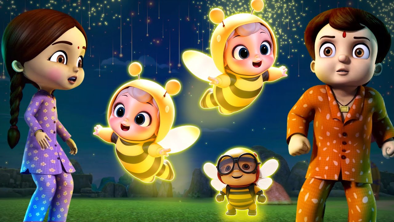 Super Bheem - The Fireflies Suprise | Animated cartoons for kids ...