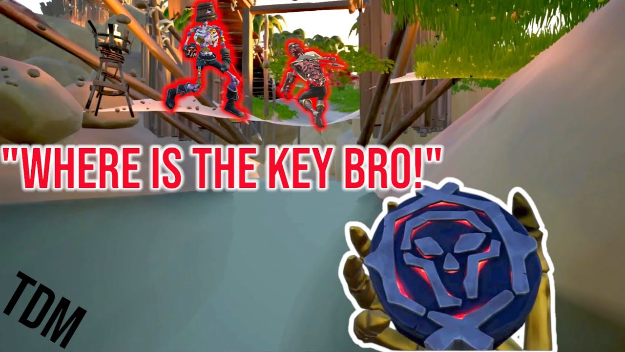 We took their FOF Key UNDER the Island! - YouTube