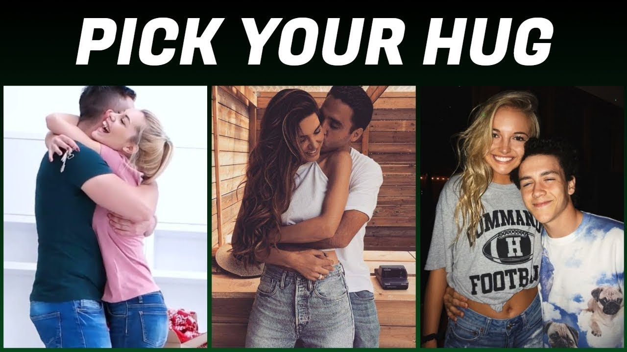 Which hug suits your relationship? Types of hugs | Pick one test - YouTube