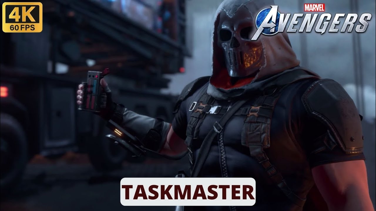 MARVEL AVENGERS - Boss Fight: Taskmaster - 4K/60FPS #game # ...