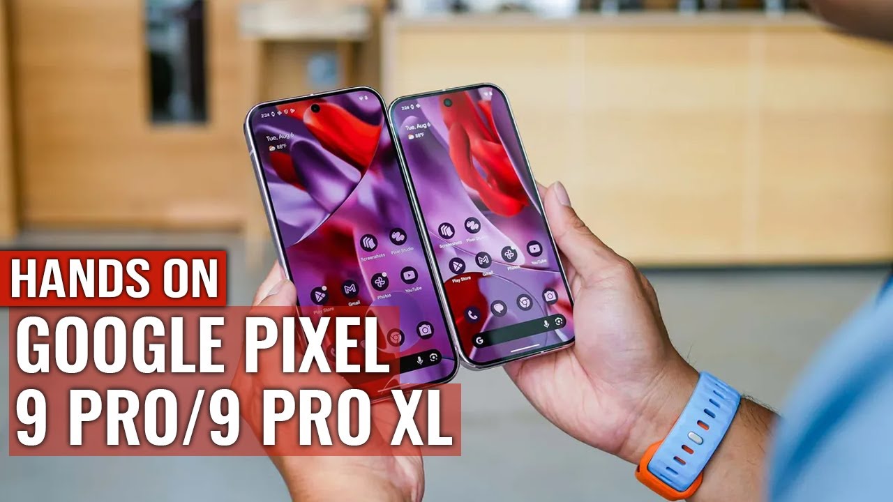 Google Pixel 9 Pro & 9 Pro XL HANDS ON: The Game Changer! - YouTube