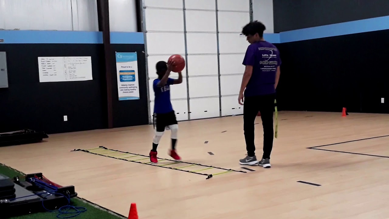 Jaxon Basketball Training Camp - YouTube