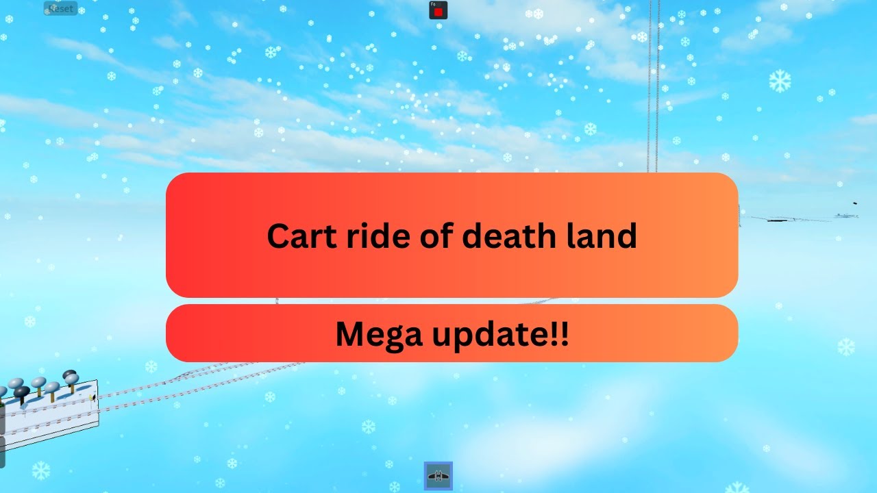 a showcase of all the new stuff in the mega update (Create a cart ride ...
