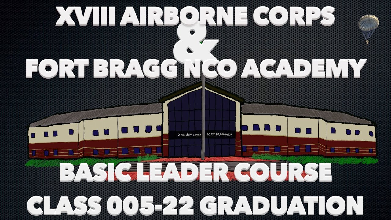 Basic Leader Course 05-22 Graduation - YouTube