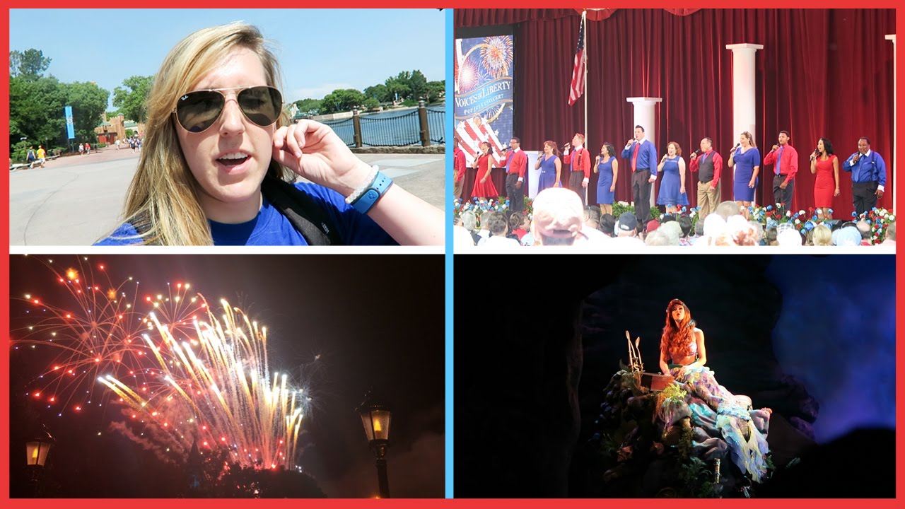 JULY 4TH FUN AT EPCOT AND DHS! | Molly Buck DCP - YouTube