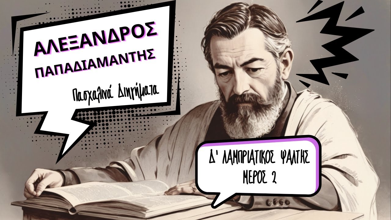 ΠΑΣΧΑΛΙΝΑ ΔΙΗΓΗΜΑΤΑ - ΑΛΕΞΑΝΔΡΟΣ ΠΑΠΑΔΙΑΜΑΝΤΗΣ - Δ' ΛΑΜΠΡΙΑΤΙΚΟΣ ΨΑΛΤΗΣ ...