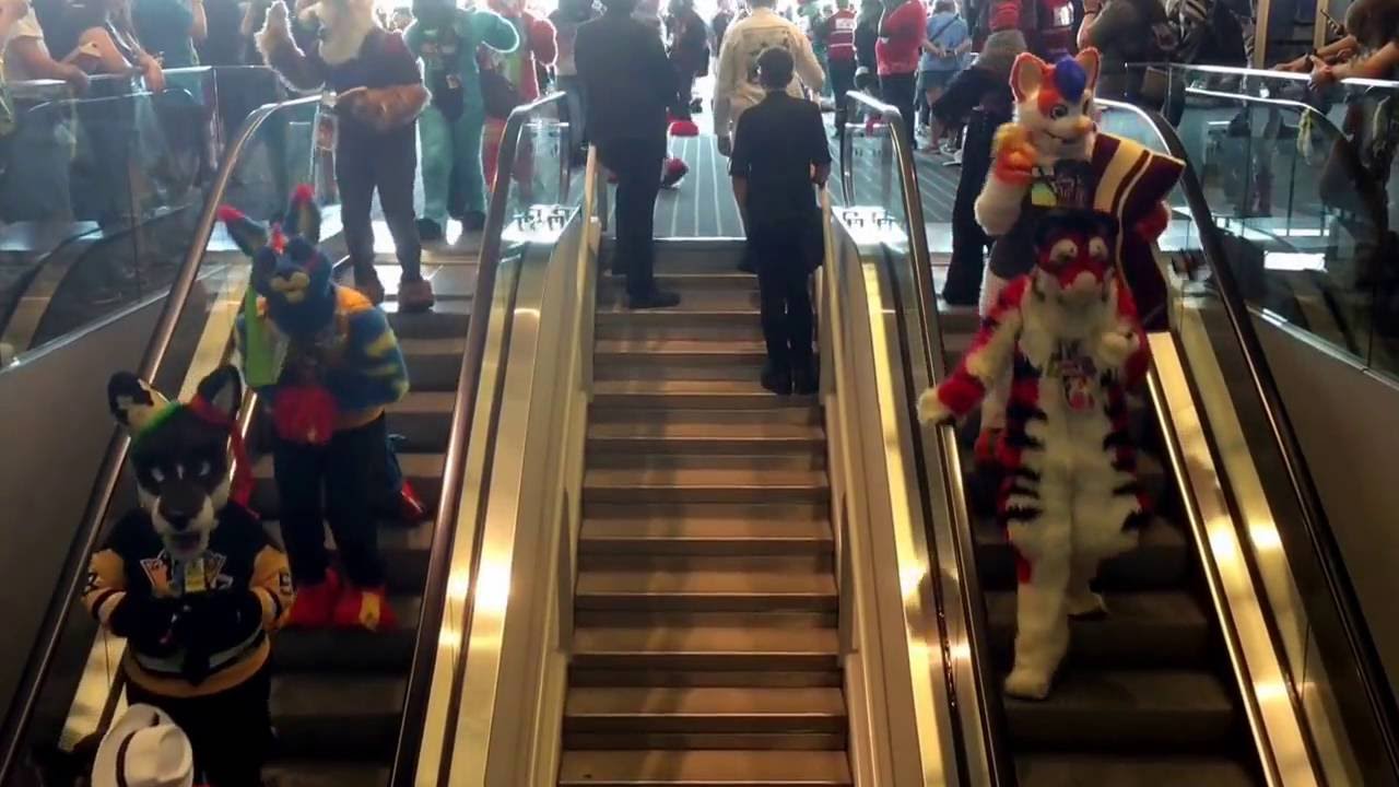 Anthrocon Fursuit Parade 2016 Part 1 - YouTube