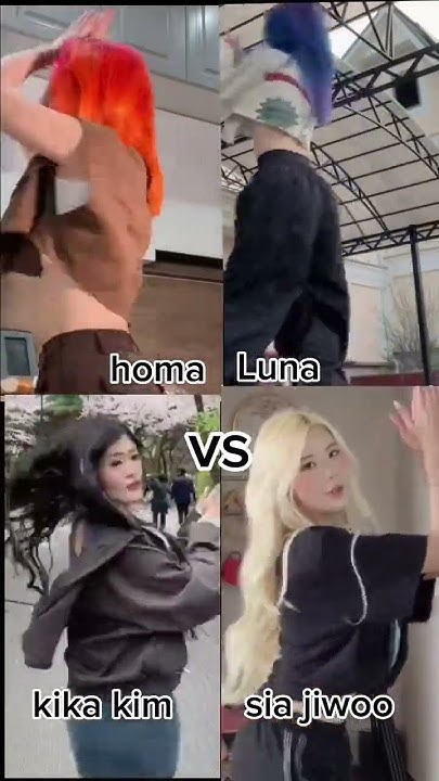homa vs Luna vs kika kim vs sia jiwoo #youtubeshorts #homm9k #lunamccall #kikakim #siajiwoo ...
