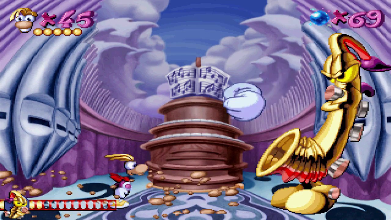 Rayman 1: Part 16: Mr. Sax's Hullabaloo (All Electoon Cages) - YouTube