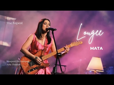 Mojofly Lougee Basabas "Mata" Live Tanaw Concert at Newport Performing ...