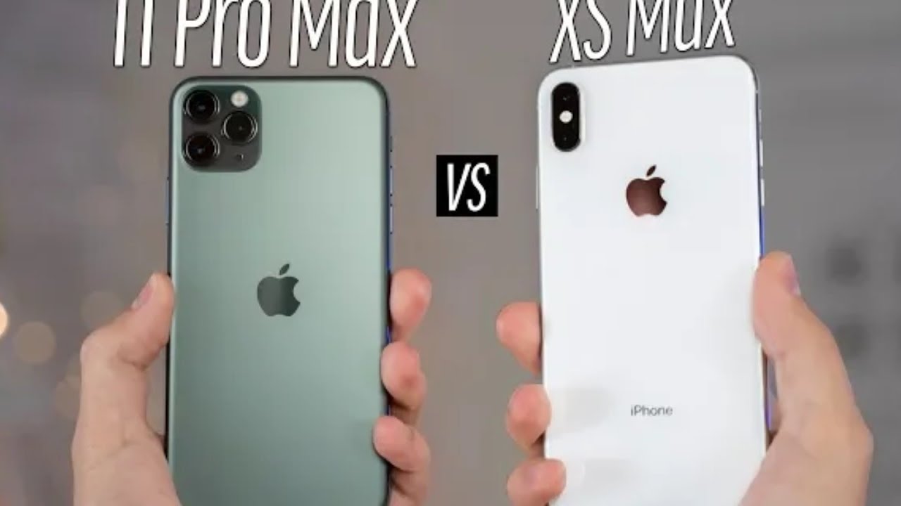 Iphone 11pro vs iPhone Xs - YouTube