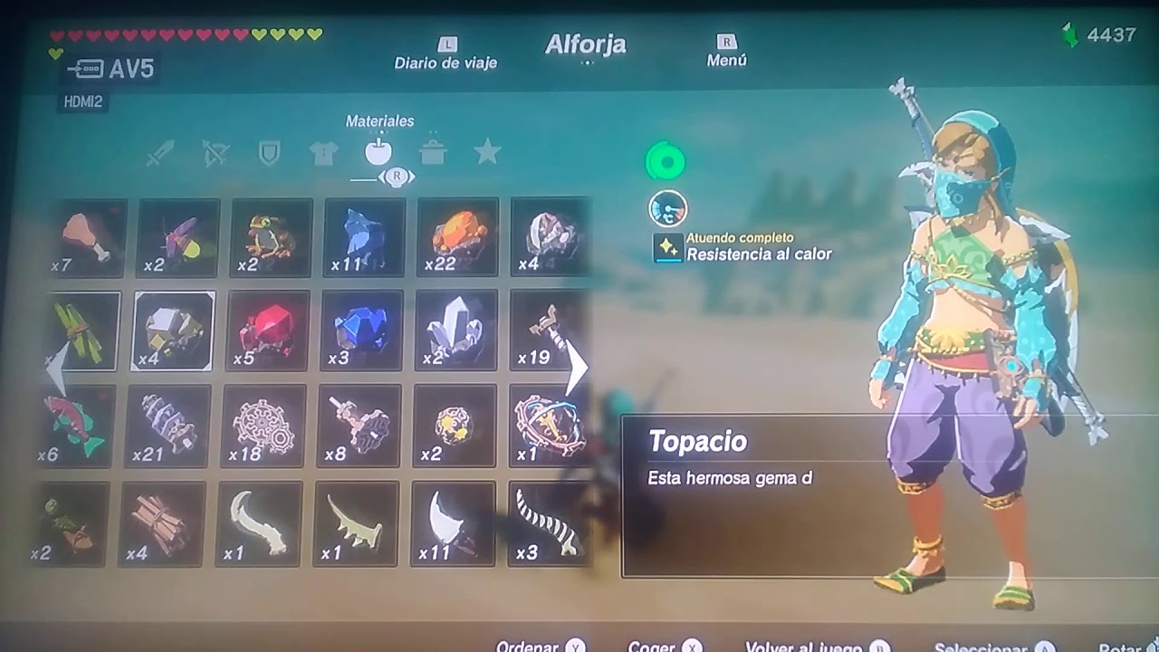 The legend of Zelda breath of the Wild #10 el moldora pesado parte 1 ...