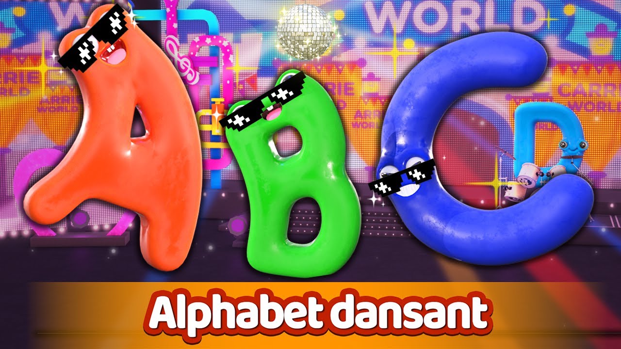Alphabet dansant l ABC Chanson - YouTube