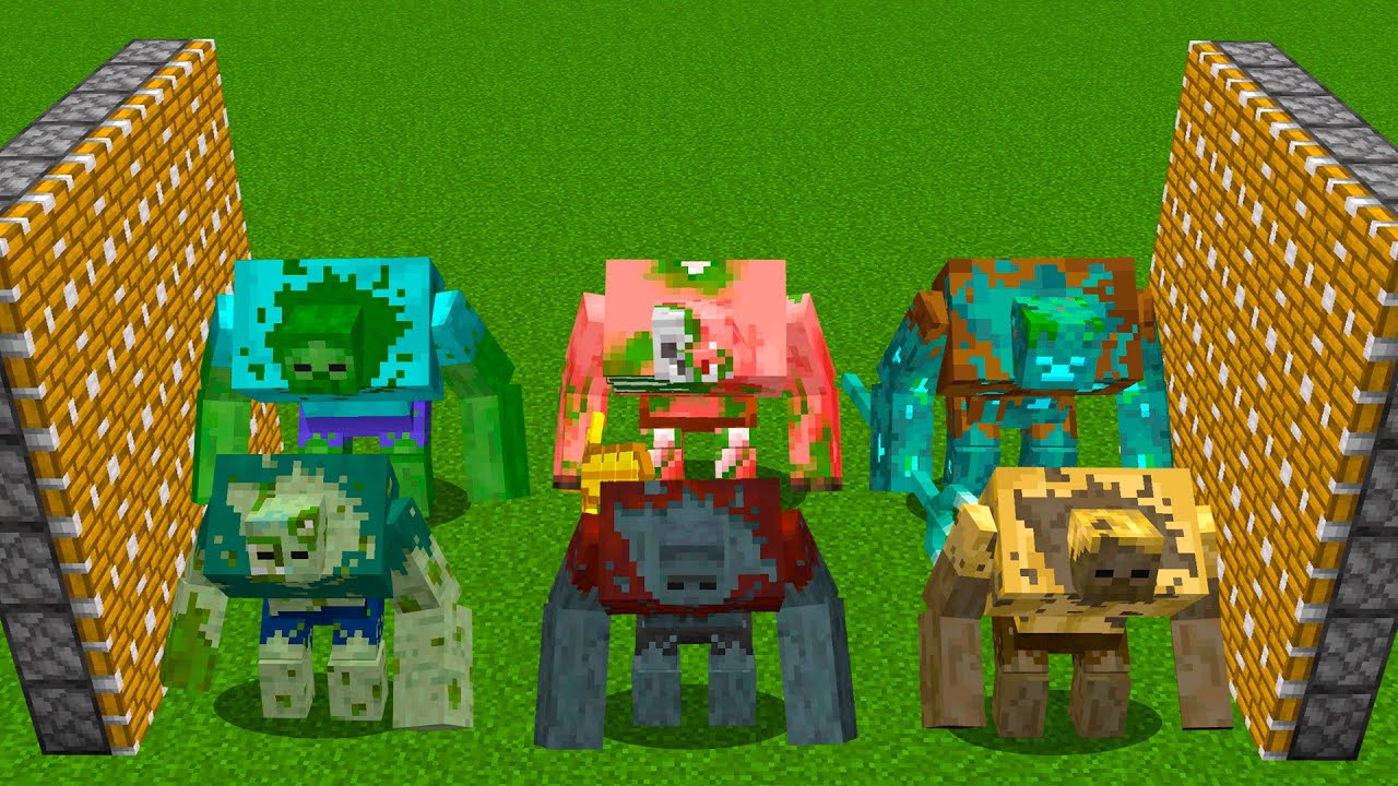 All Mutant Zombie Combination - YouTube