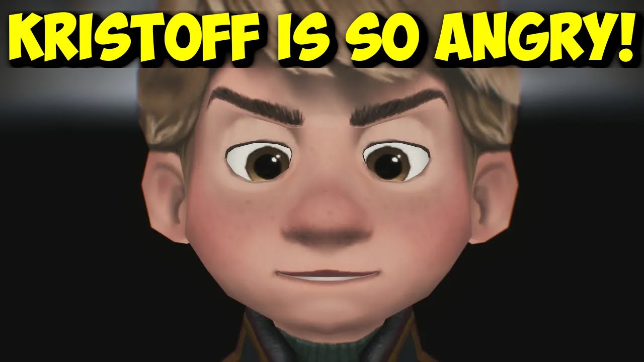 MMD Frozen "Kristoff Is So Angry!" - funny animated cartoon meme ...