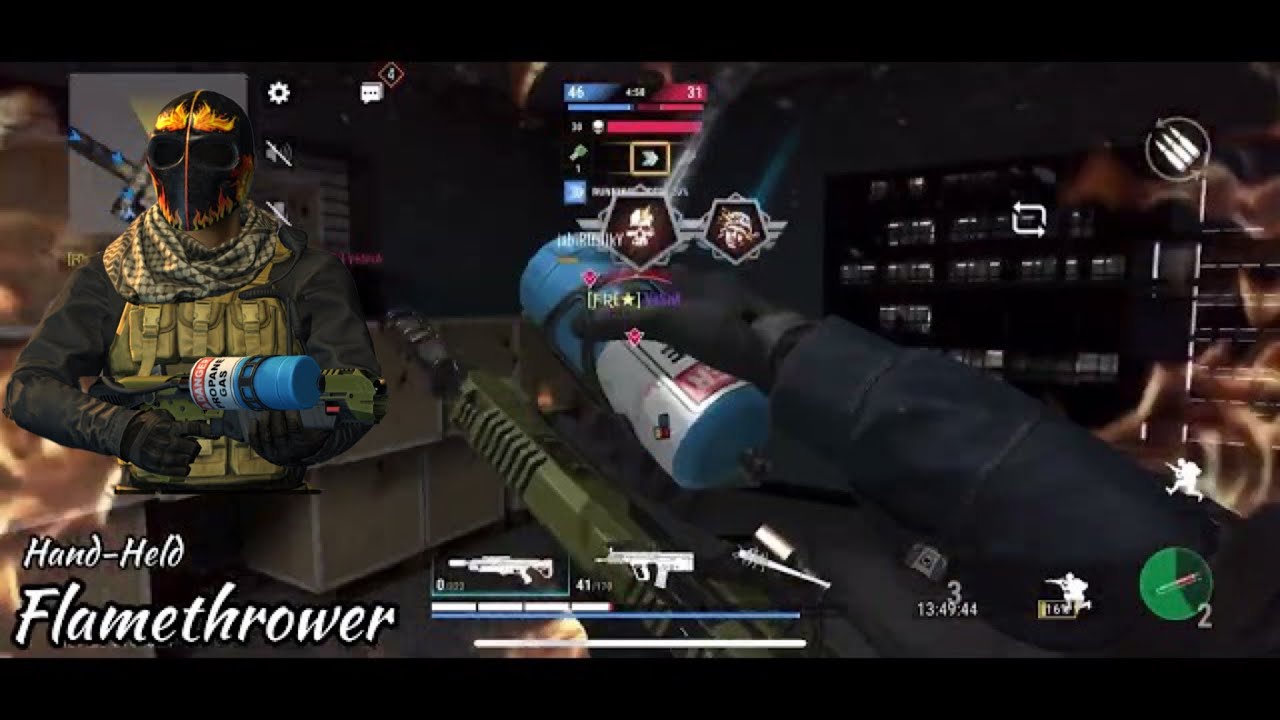 Hand-Held Flamethrower Bringing Havoc In Adrenaline Mode 🔥 ~ Ƶ⊕ƉʅλƇ ...