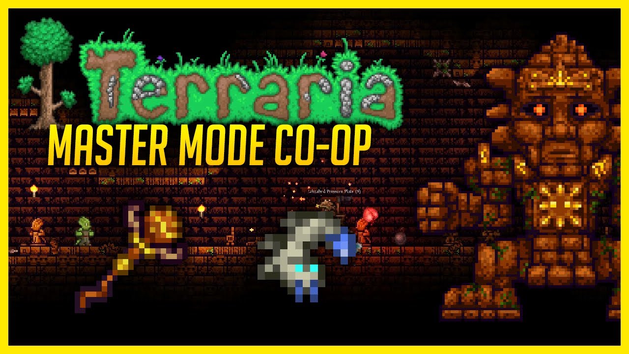TRAGIC Truffle Worm Hunt | Terraria Master Mode Co-Op - Episode 14 ...