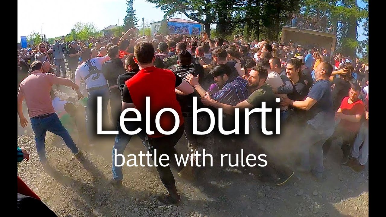 LELO BURTI - Georgian battle with rules - YouTube
