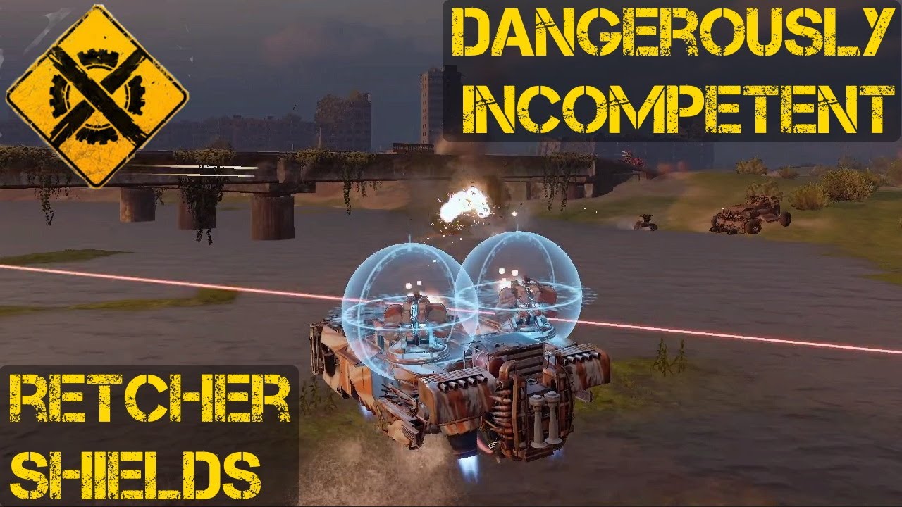 Crossout Retcher Shields - YouTube