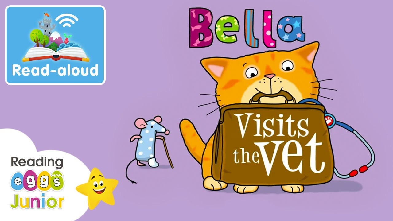 Bella Visits the Vet 🐈 Read-Aloud Book 📖 Bedtime Story - YouTube